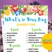 Summer Game What's in Your Bag Printable Activity - Etsy
