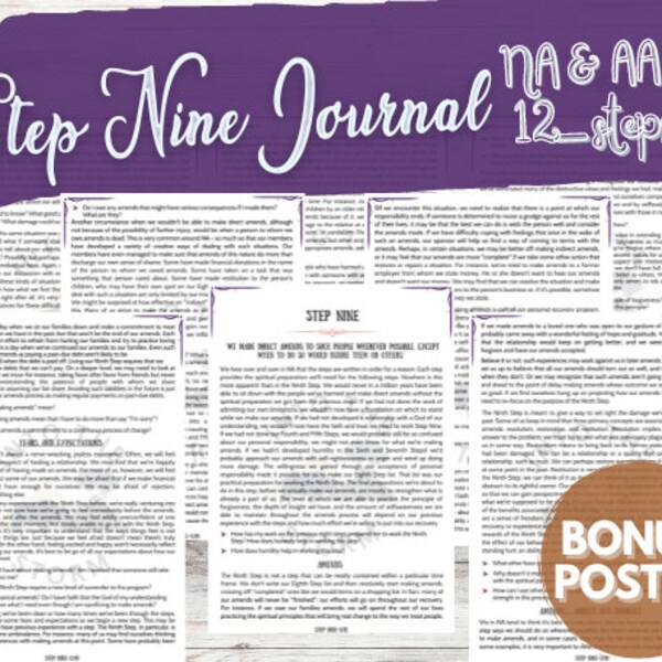 12 Steps Printable - Etsy