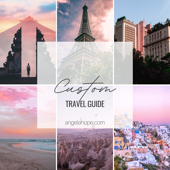 Custom Travel Guide | Etsy