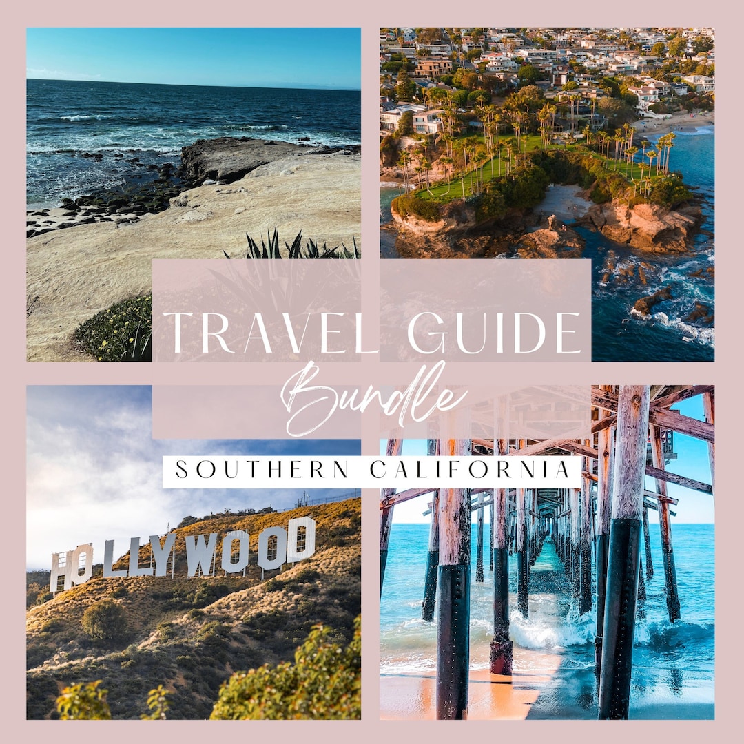Southern California Travel Guide Bundle: LA OC Newport Beach San Diego ...
