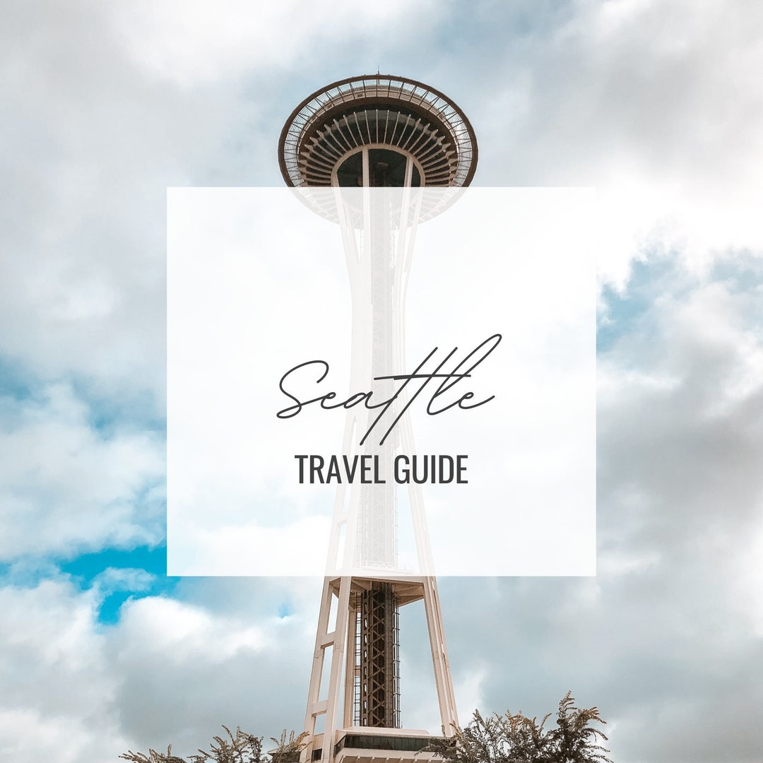 Seattle, Washington Travel Guide - Etsy