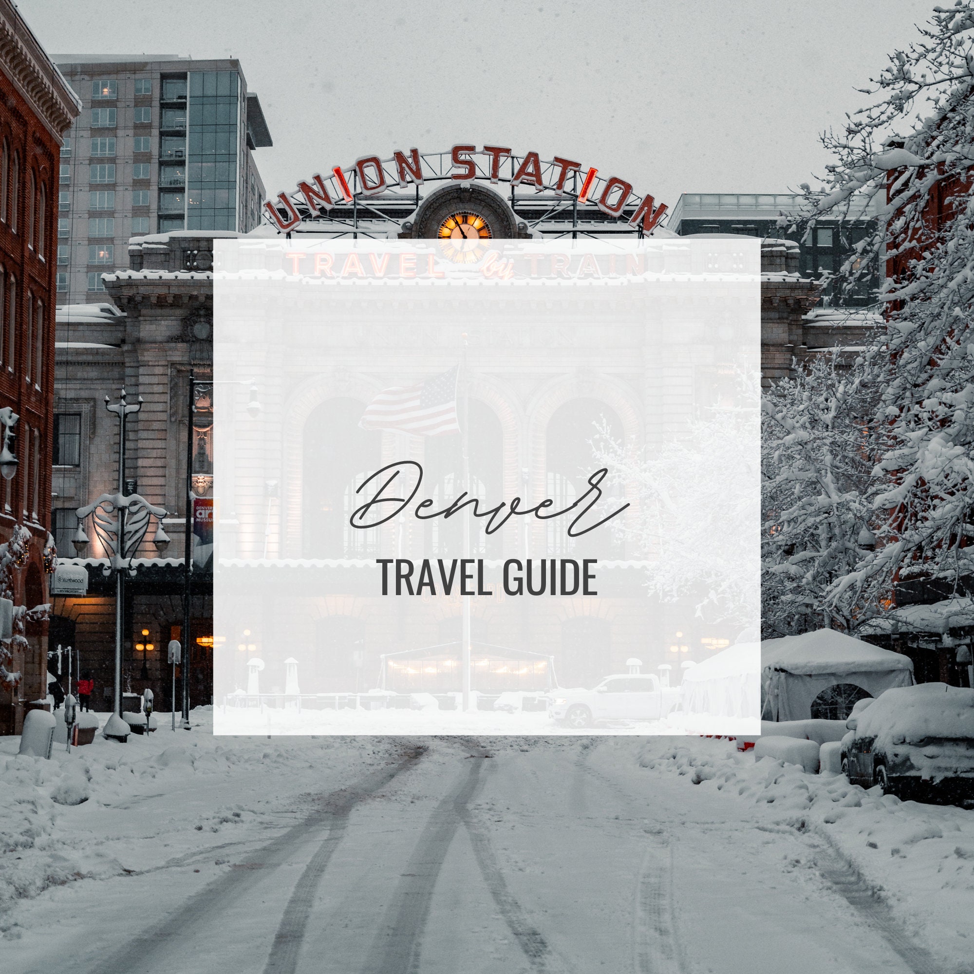 Denver Travel Guide - Etsy