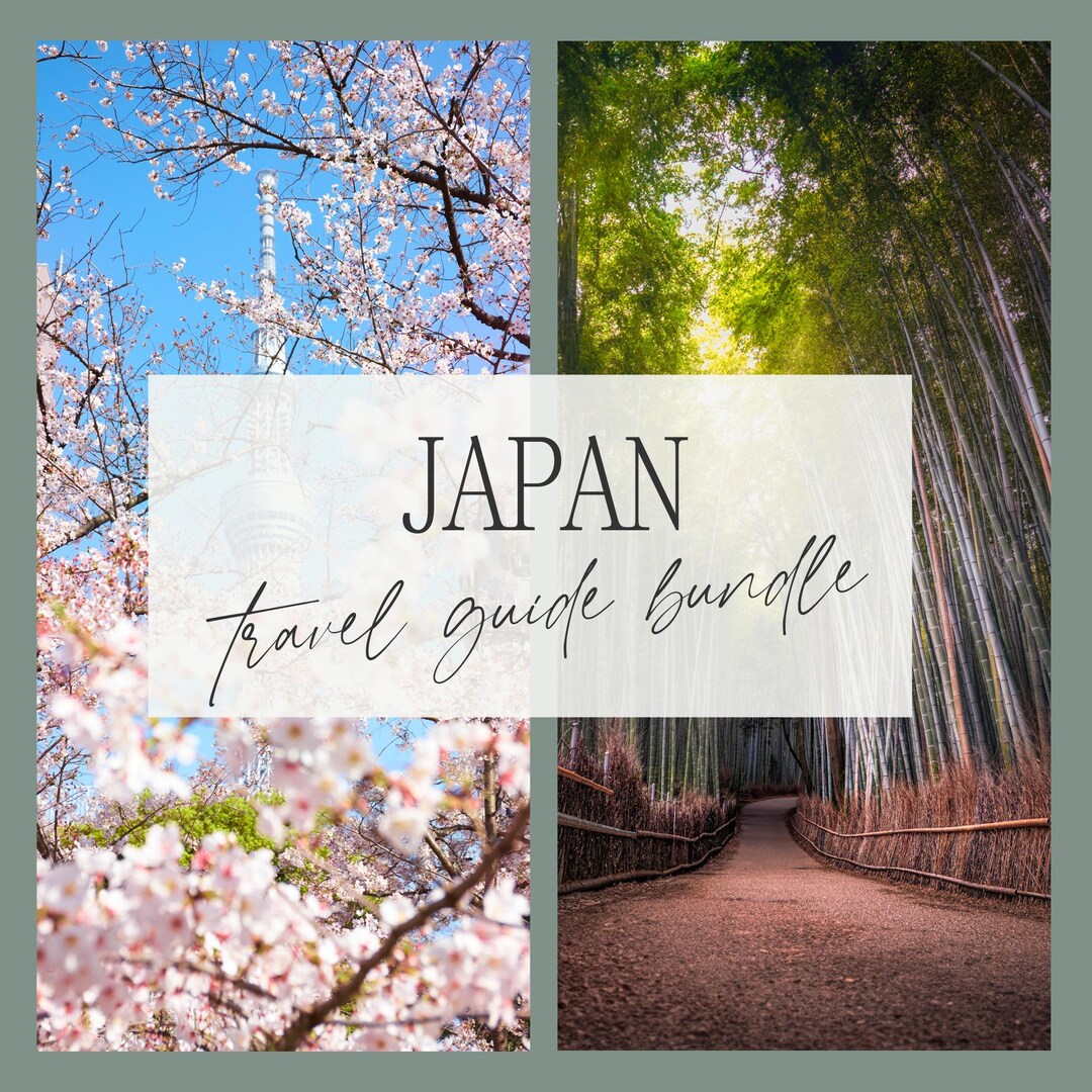 Japan Travel Guide Bundle: Tokyo and Kyoto - Etsy