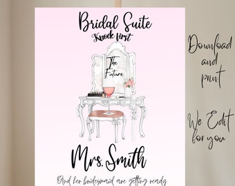 Bridal Dressing Room Sign - Etsy
