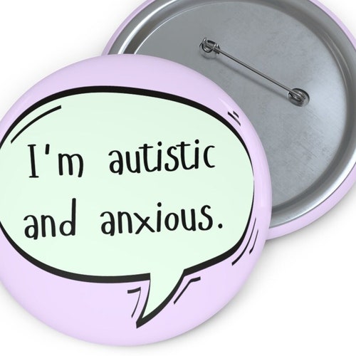 I'm Autistic Badge - Etsy