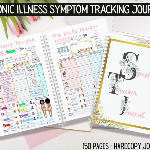 PRINTABLE Chronic Illness Tracking Journal Symptom Tracker - Etsy