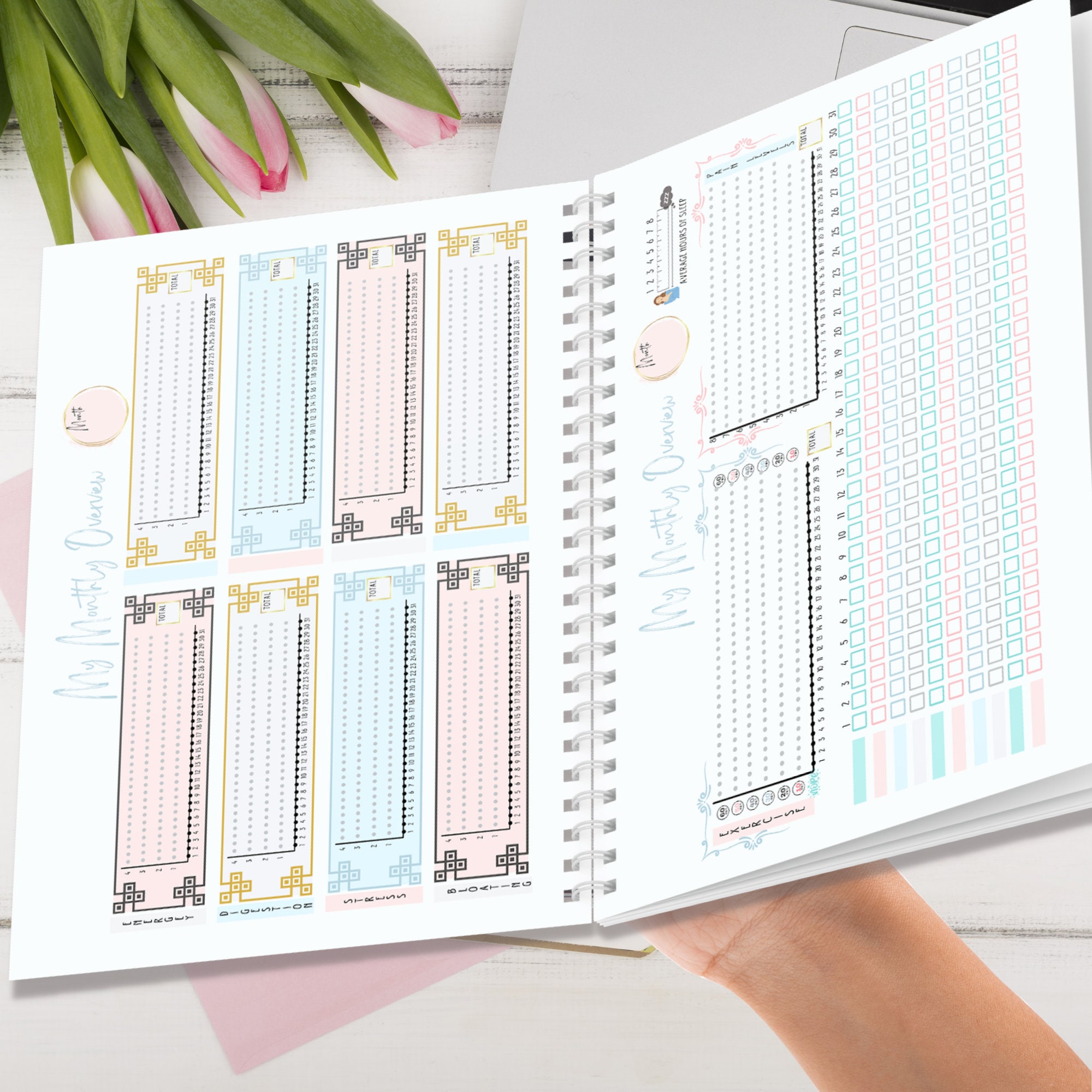 PRINTABLE Chronic Illness Tracking Journal | Symptom Tracker | for ...