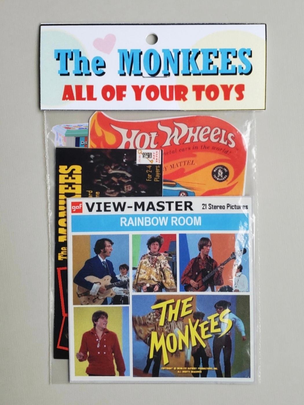 The MONKEES All of Your Toys Sticker Set by Simian1 includes ...