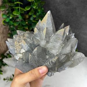 Grey Calcite W/ Iridescent Pyrite From Kayseri, Turkey, XLC Extra Large ...
