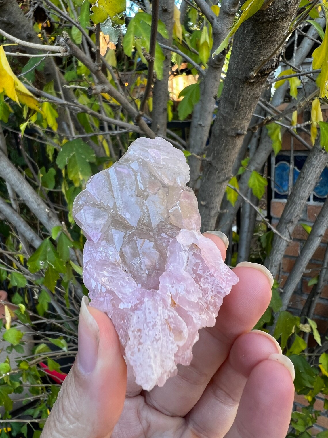 Rare Pink Crystallized Rose Quartz From Itinga, Minas Gerais, Brazil ...