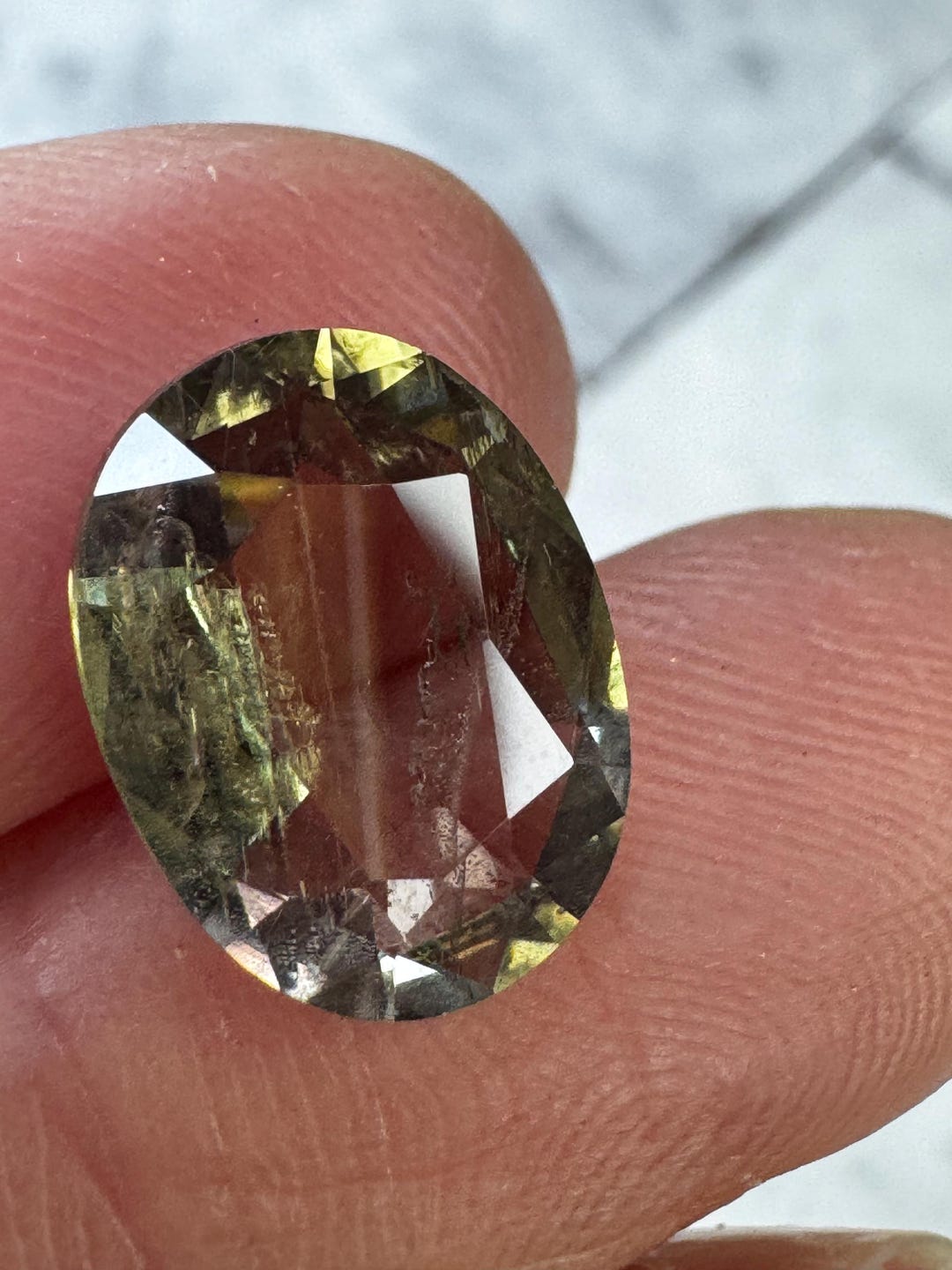 Rare Color-changing Zultanite Gemstone: 5.6 Ct Faceted Diaspore - Etsy