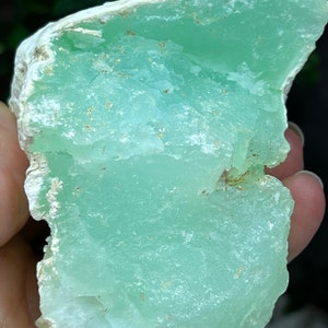 Beautiful Blue-green Chrysoprase From Indonesia, CAB Cabinet Size 3in ...
