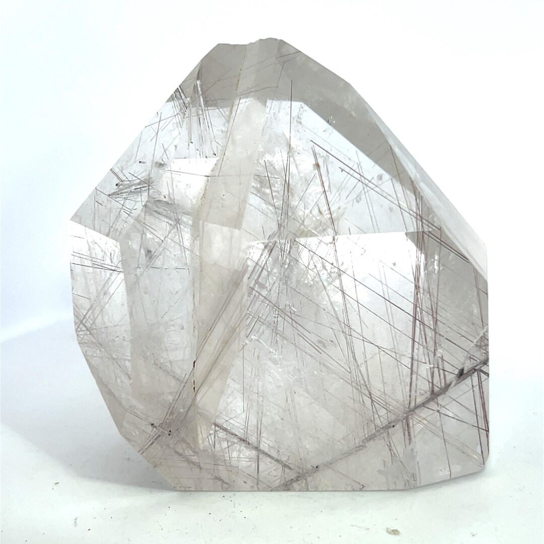 Quartz With Rutile & Inclusions (with Rainbows) From Diamantina, Brazil ...