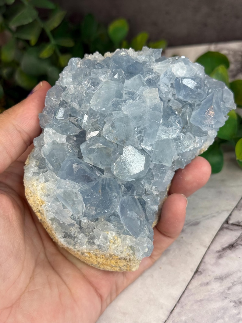 Stunning Celestite / Celestine Geode From Sakoany, Madagascar: LGC ...
