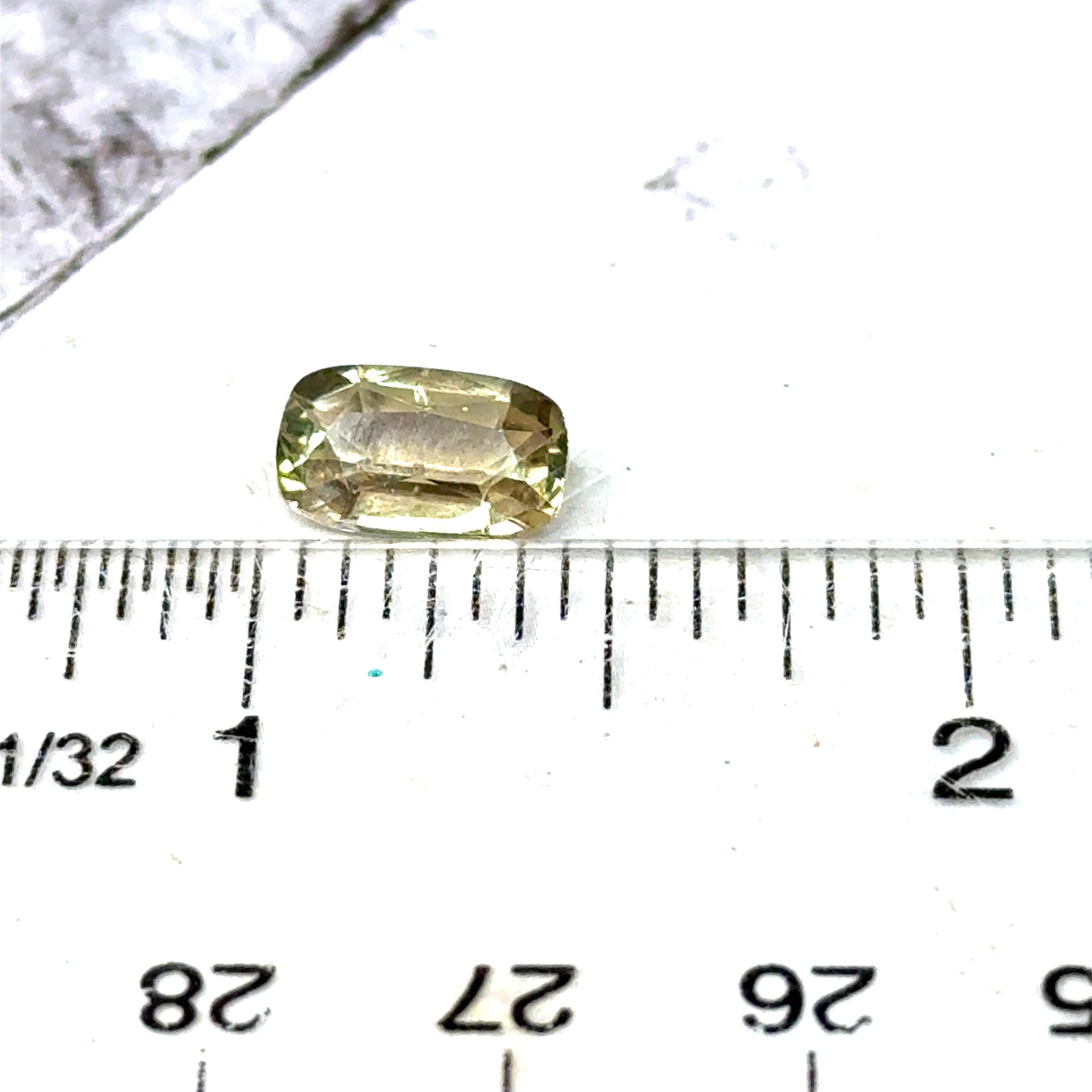 Rare Color Change Zultanite Gemstone: .4in Faceted Turkish Diaspore - Etsy