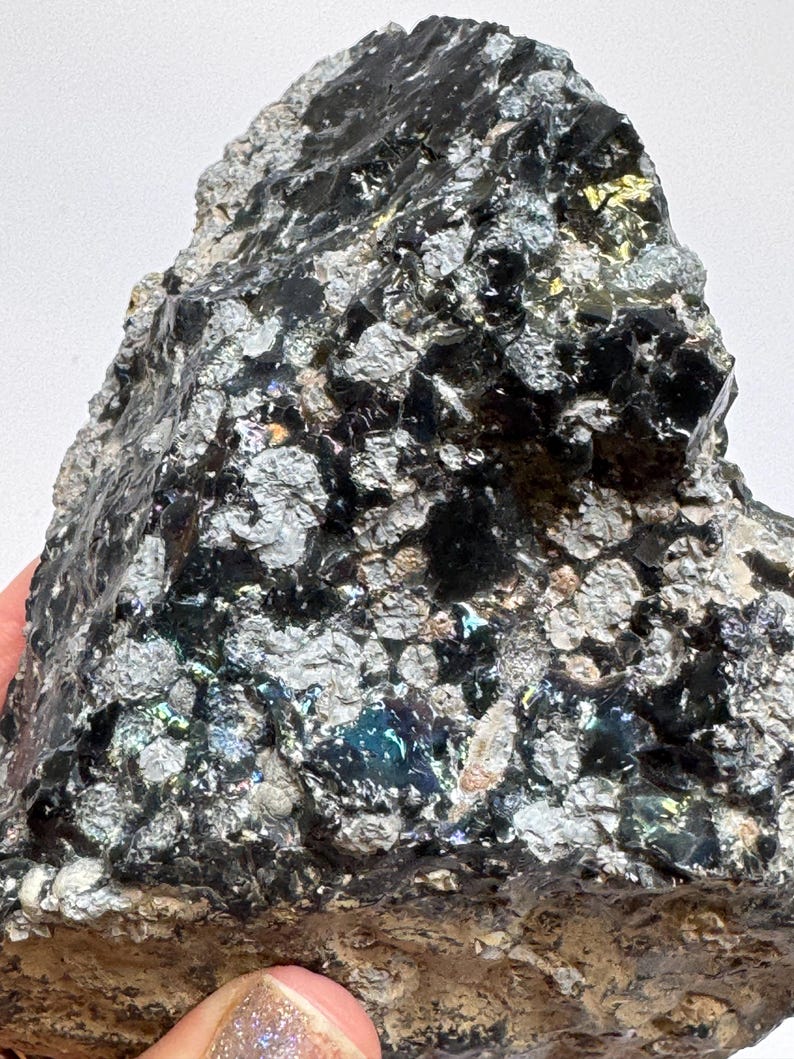Iridescent/rainbow Snowflake Obsidian, Rough, From Kayseri, Turkey, CAB ...