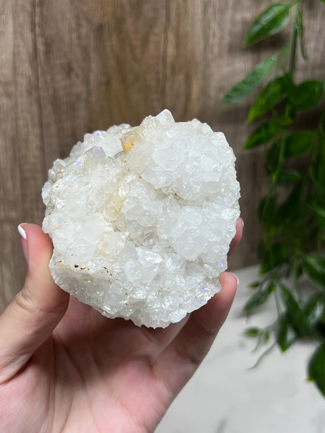 Natural Iridescent Anandalite Quartz: Cabinet Size 3.5in/409g From ...