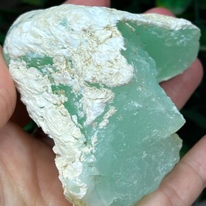 Beautiful Blue-green Chrysoprase From Indonesia, CAB Cabinet Size 3in ...