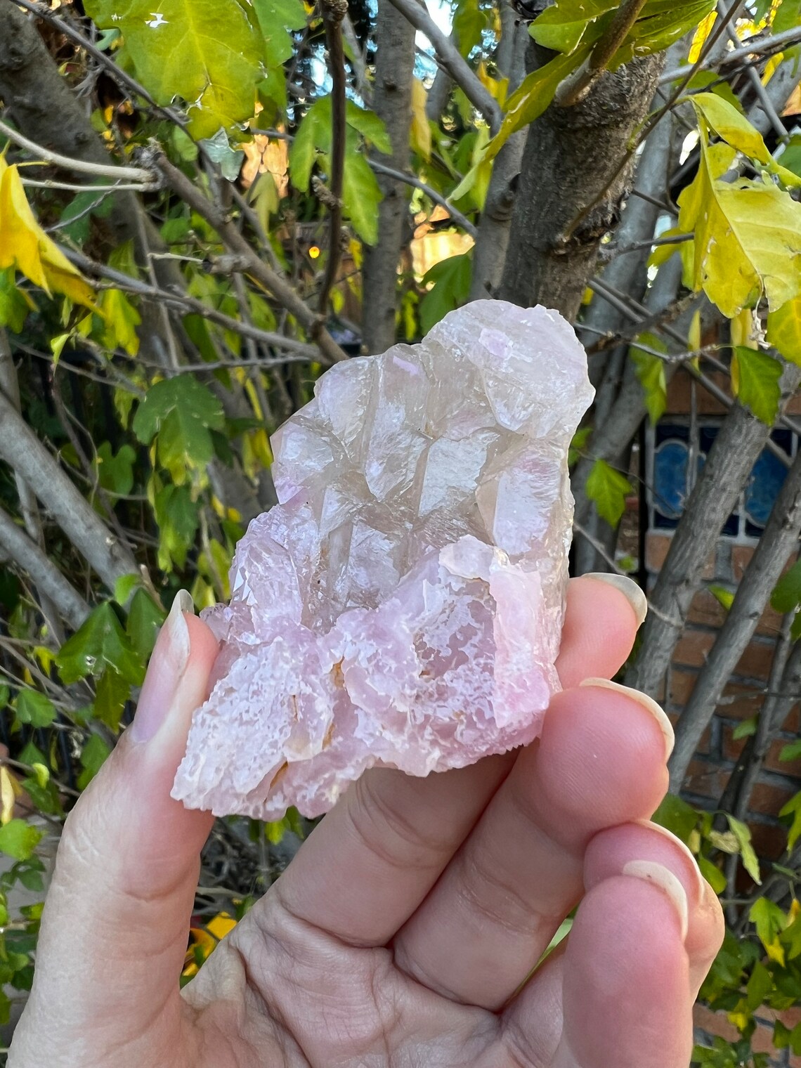 Rare Pink Crystallized Rose Quartz From Itinga, Minas Gerais, Brazil ...