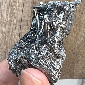 Silver Stibnite From Wunig Mine, Jiangxi, China, SMC Small Cabinet, 2 ...