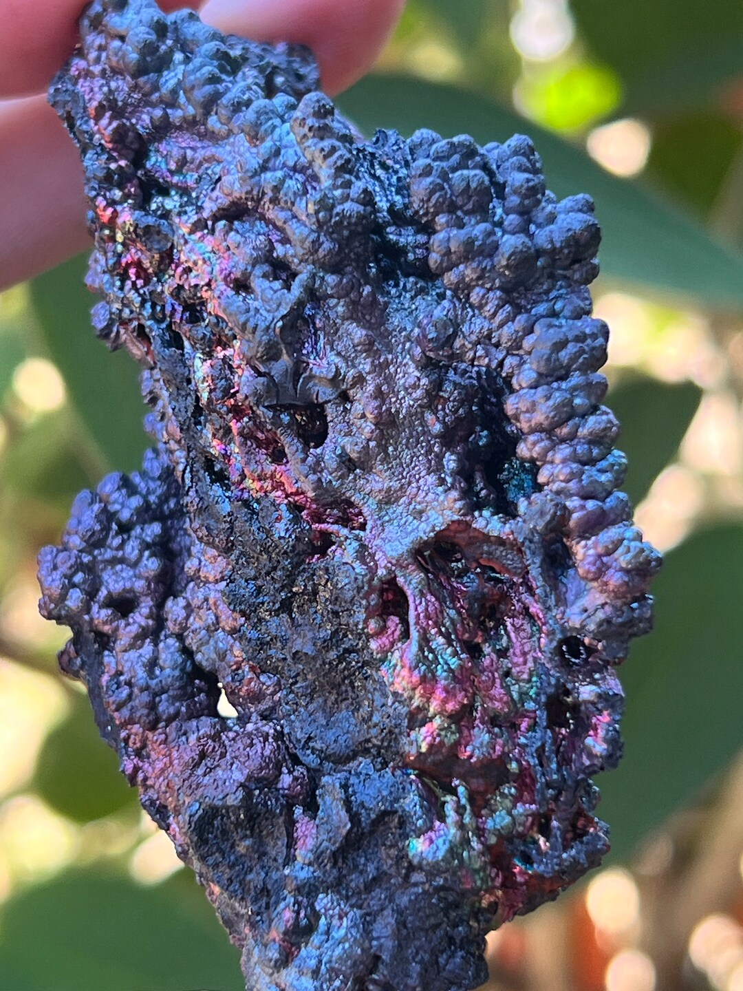 Iridescent Rainbow Goethite From Spain: Cabinet Size 3.4in/107g - Etsy