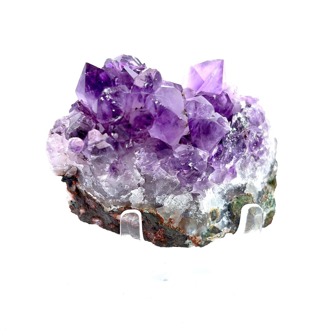 Amethyst Cluster From Diamantina, Minas Gerais, Brazil: Cabinet Size ...