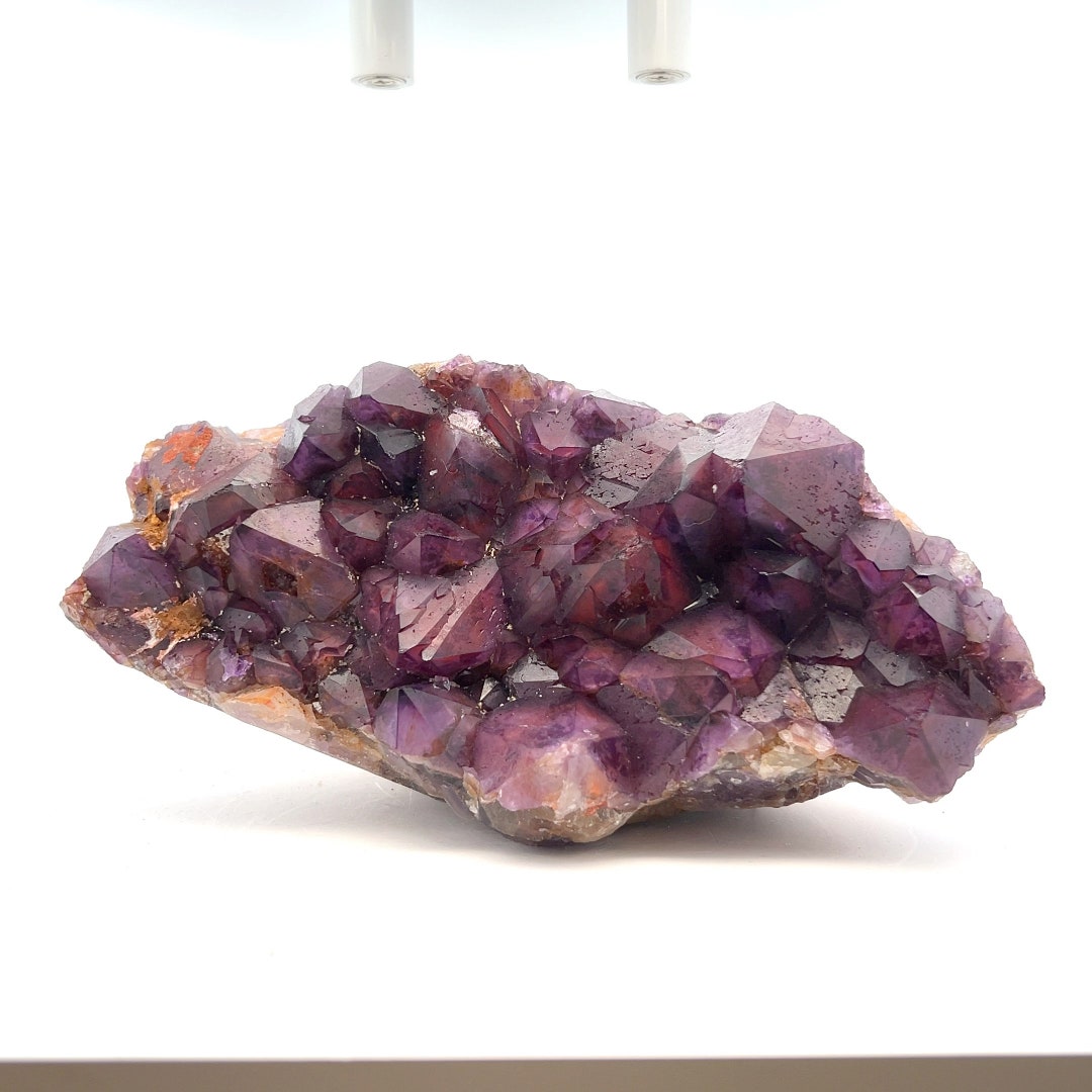 Red Amethyst From Maharashtra, India: XLC Extra Large Cabinet Size 7in ...