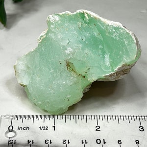 Beautiful Blue-green Chrysoprase From Indonesia, CAB Cabinet Size 3in ...