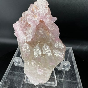 Rare Pink Crystallized Rose Quartz From Itinga, Minas Gerais, Brazil ...