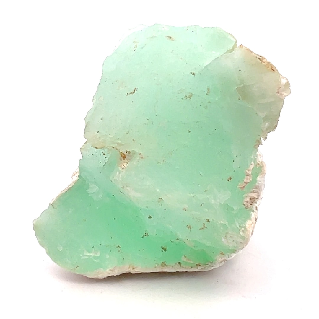 Beautiful Blue-green Chrysoprase From Indonesia, CAB Cabinet Size 3in ...