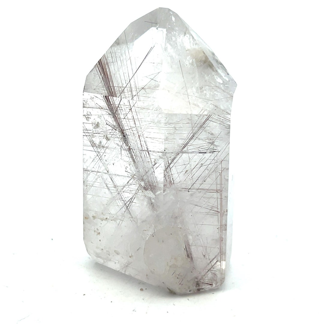 Quartz With Rutile & Inclusions From Diamantina, Minas Gerais, Brazil ...