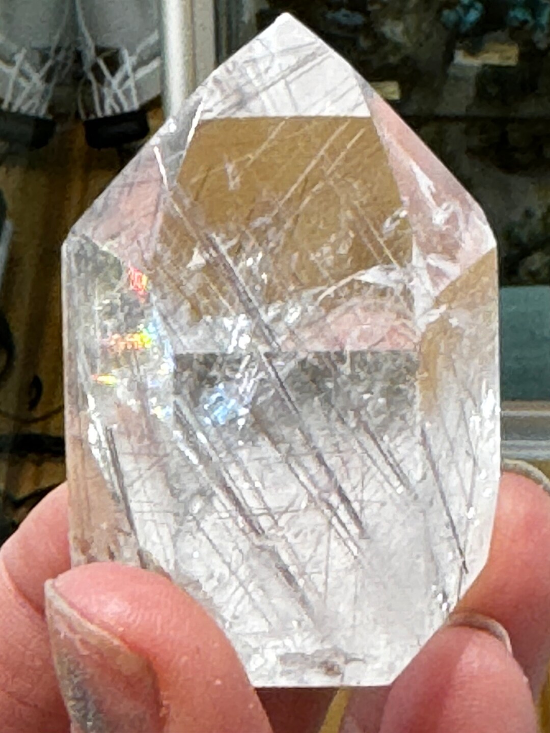 Extra Clear Rutilated Quartz From Diamantina, Minas Gerais, Brazil: MIN ...