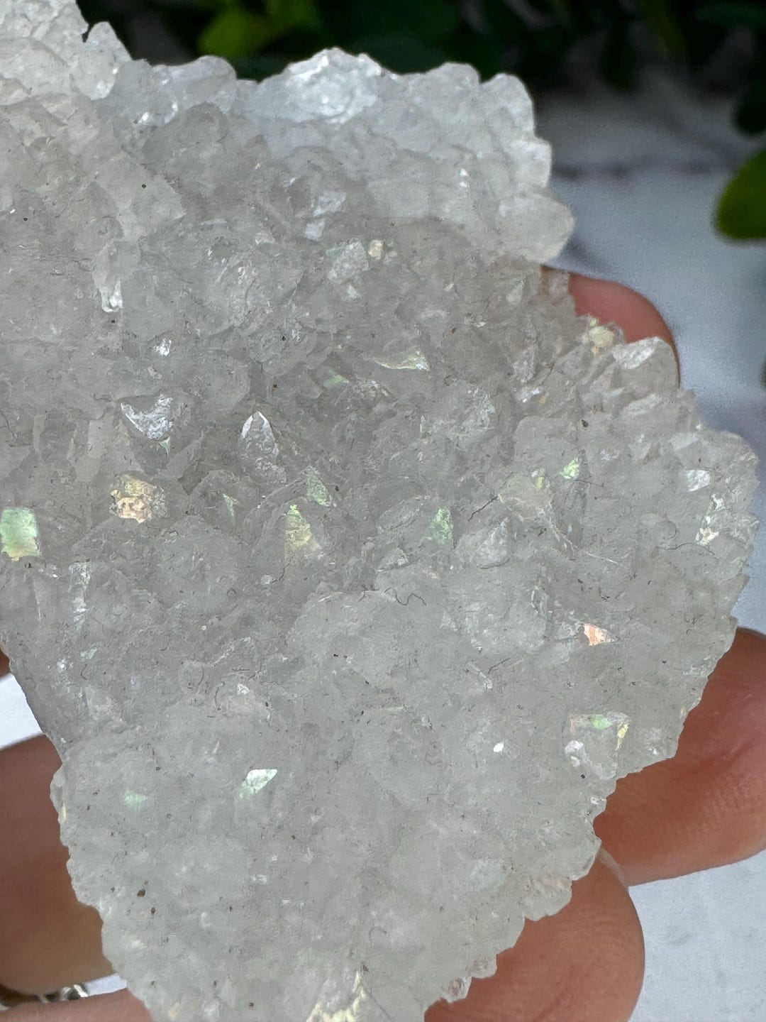 Natural Iridescent Anandalite Quartz: SMC Small Cabinet Size 2.5in/71g ...