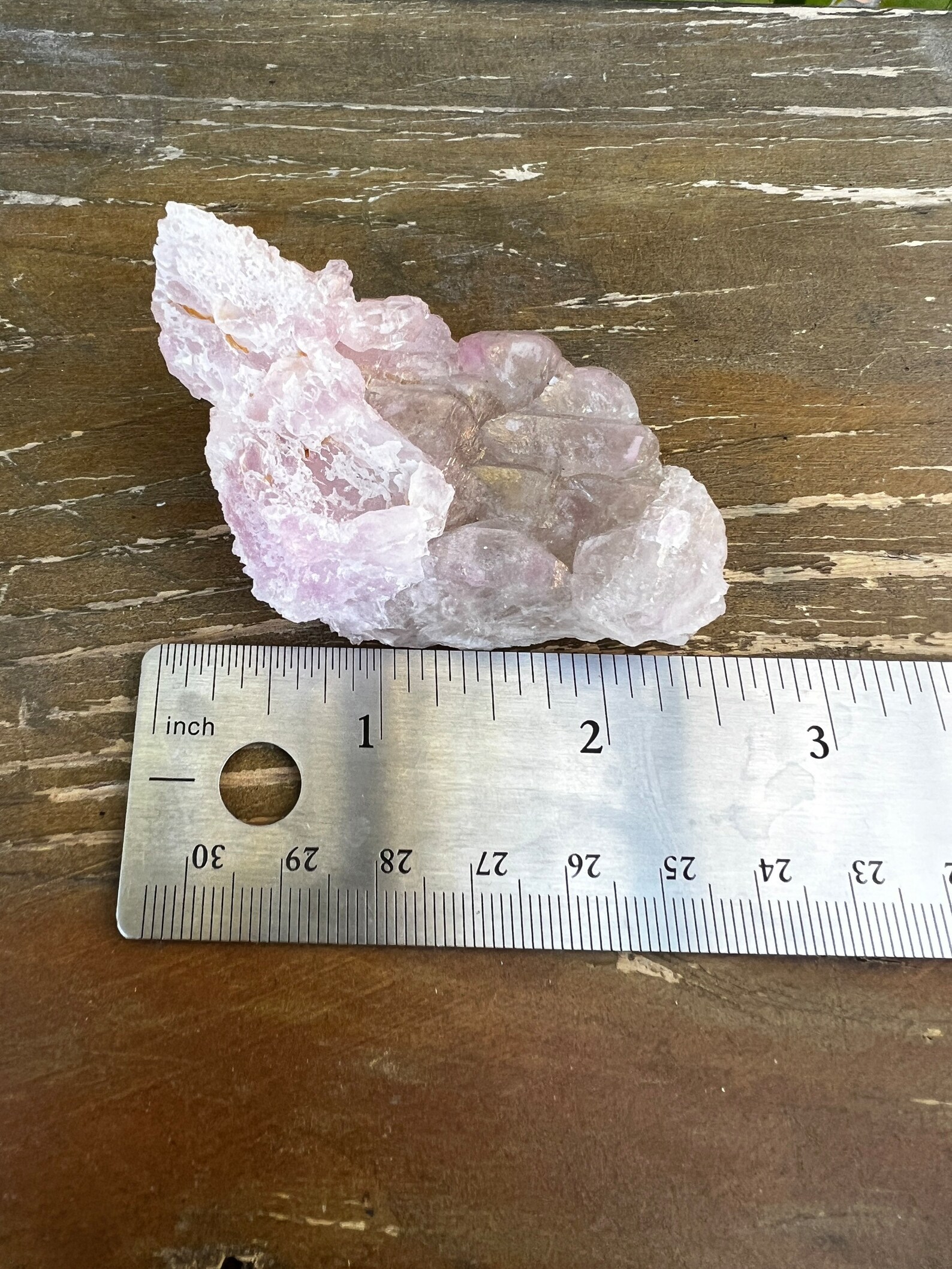 Rare Pink Crystallized Rose Quartz From Itinga, Minas Gerais, Brazil ...