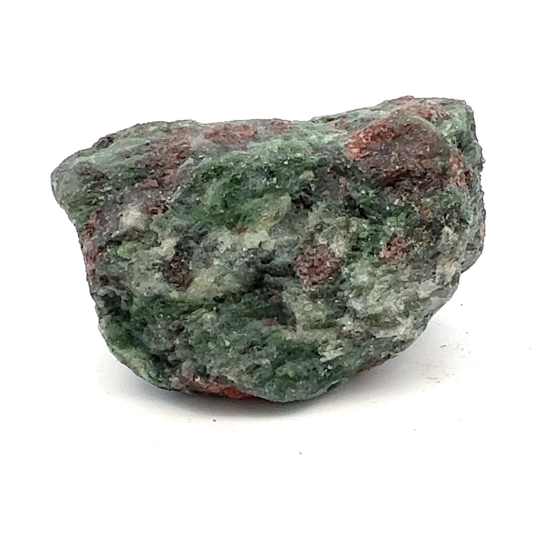Pyrope Garnet W/ Chrome Diopside From Aheim, Norway: SMC Small Cabinet ...