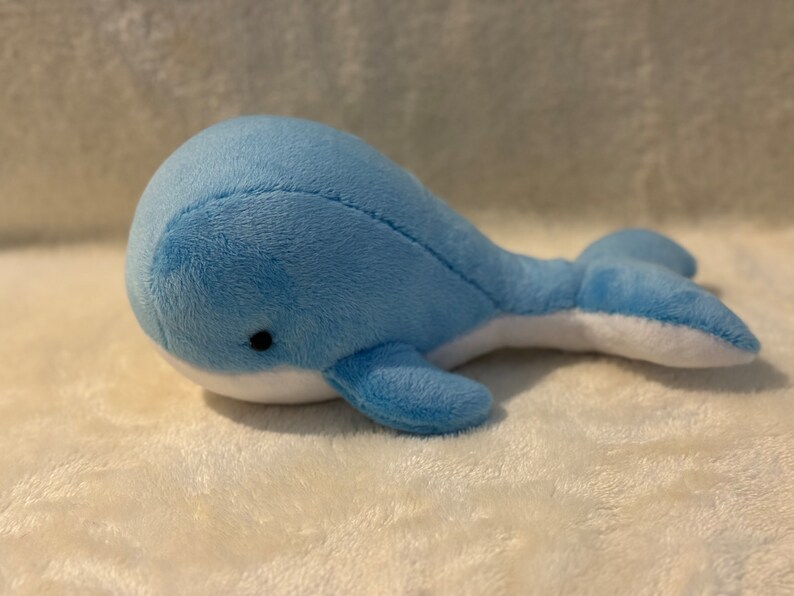 Handmade Blue Whale Plush - Etsy