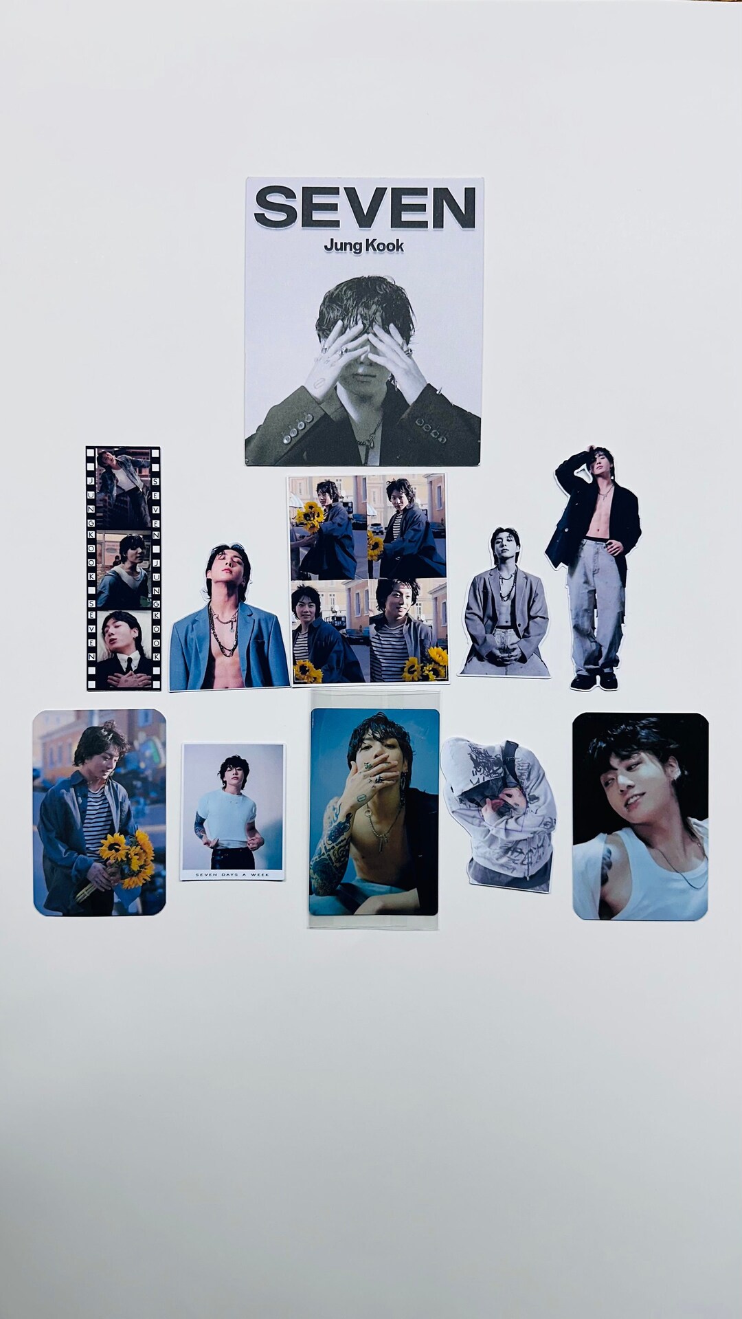 Jungkook - Seven Sticker & Pc Pack - Etsy