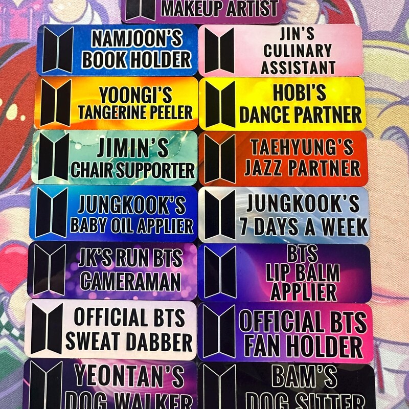 Bts Pins - Etsy