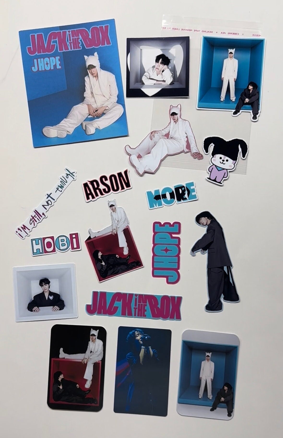 JHOPE Jack in the Box Sticker & PC Pack - Etsy