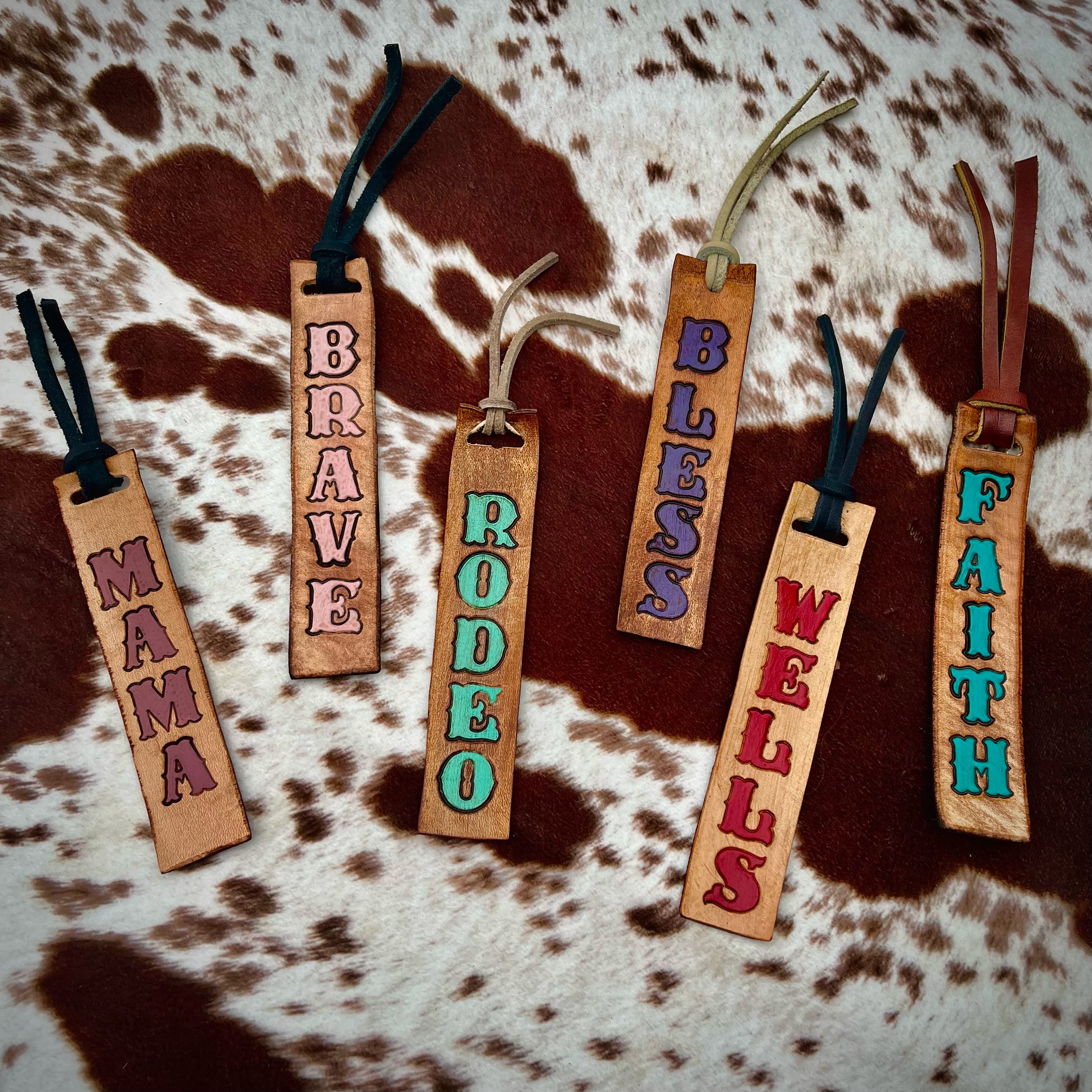 CUSTOM Leather Bookmark || Bible Bookmark || Genuine Leather ...