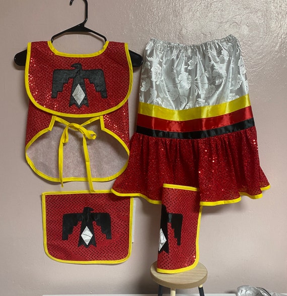 Girls Fast and Fancy Shawl Regalia Size 10/12 - Etsy