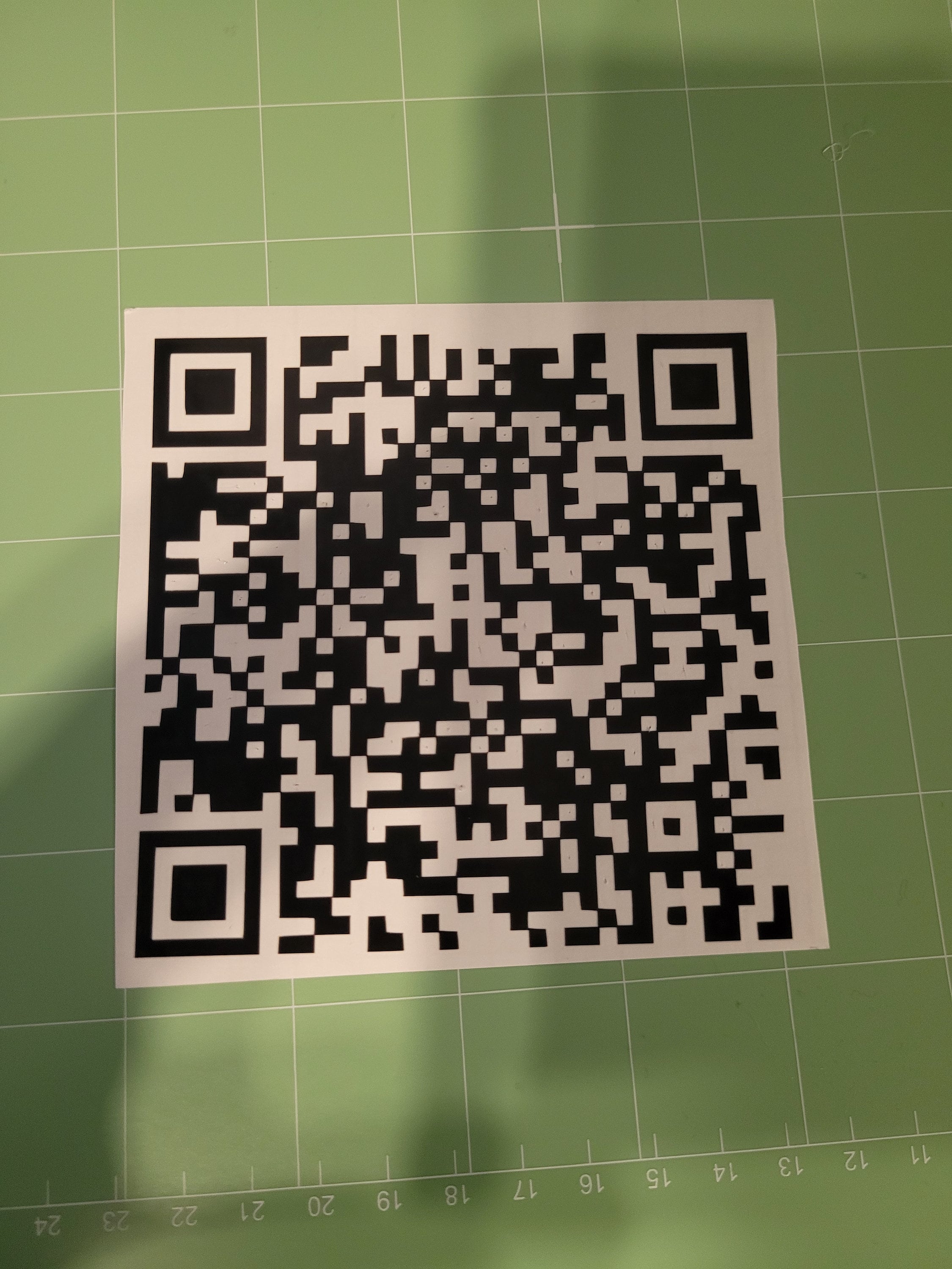 QR Code Sticker - Etsy