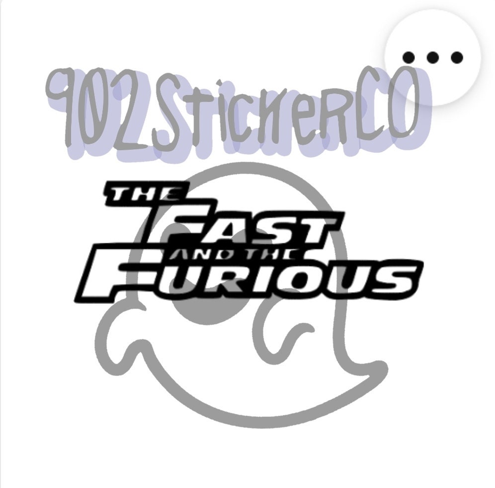 Fast and Furious Car Decal Collection - Etsy