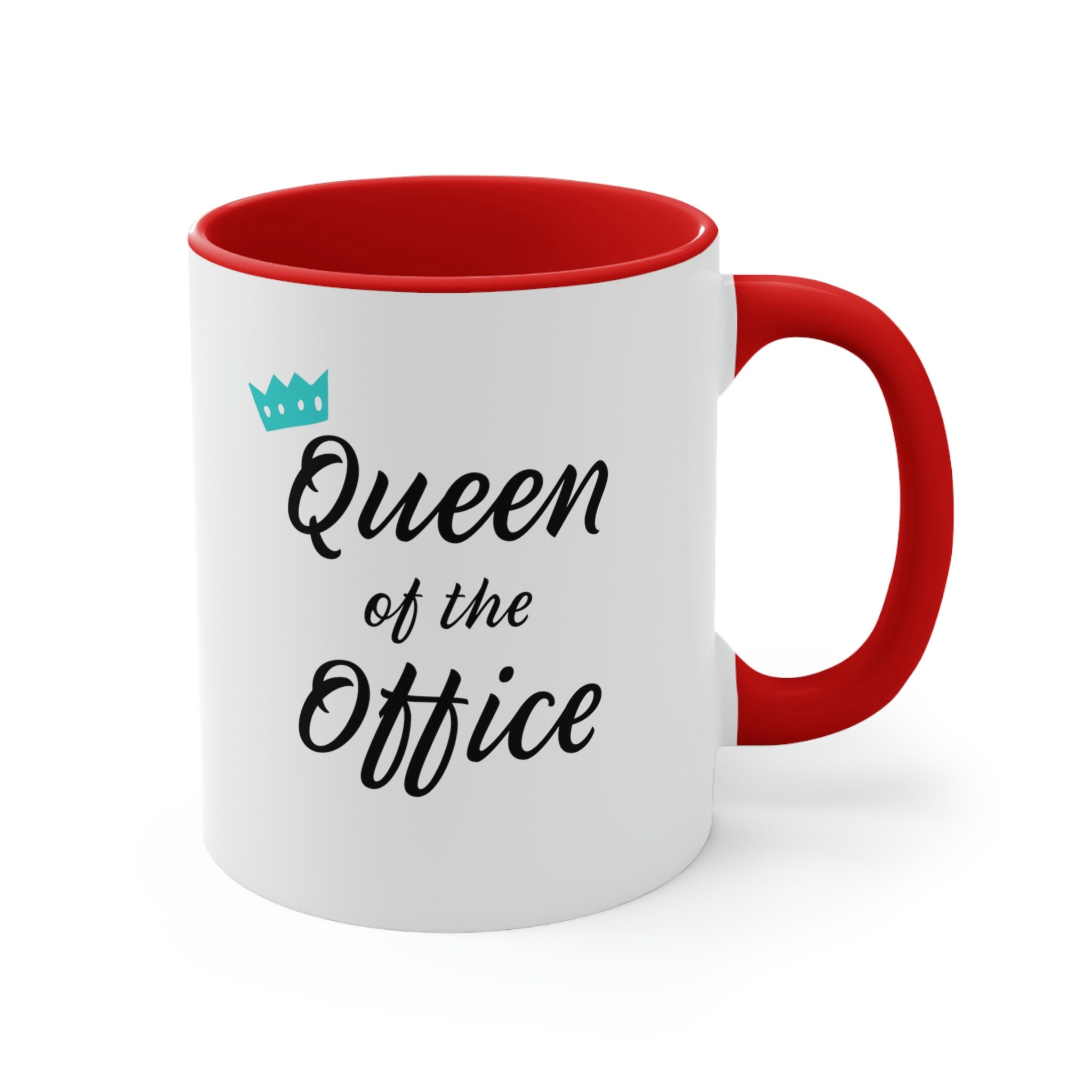 Queen of the Office 11oz Coffee Mug, Administrative Professionals Day Coffee Mug, Boss's Day ...