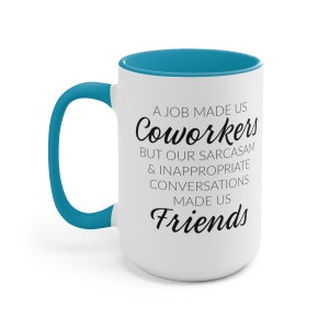 Coworkers Friends 15 Ounce Coffee Mug, Coworker Farwell Gift, Work ...