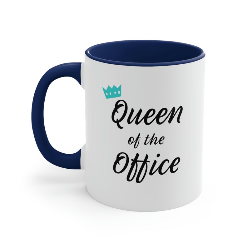 Queen of the Office 11oz Coffee Mug, Administrative Professionals Day Coffee Mug, Boss's Day ...