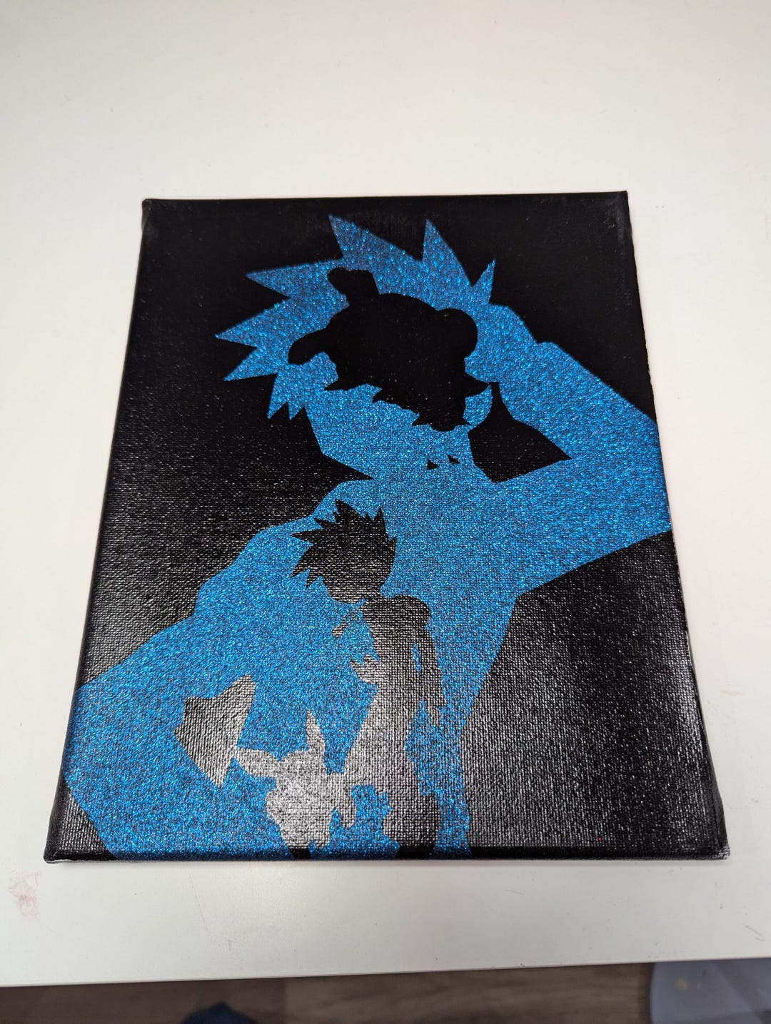 Pokemon Blue Inspired 8x10 Canvas Painting - Etsy