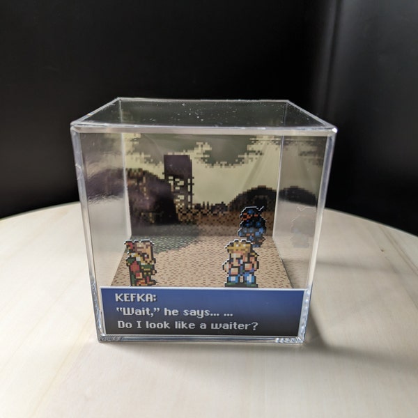 Final Fantasy Vi Diorama Cube - Etsy