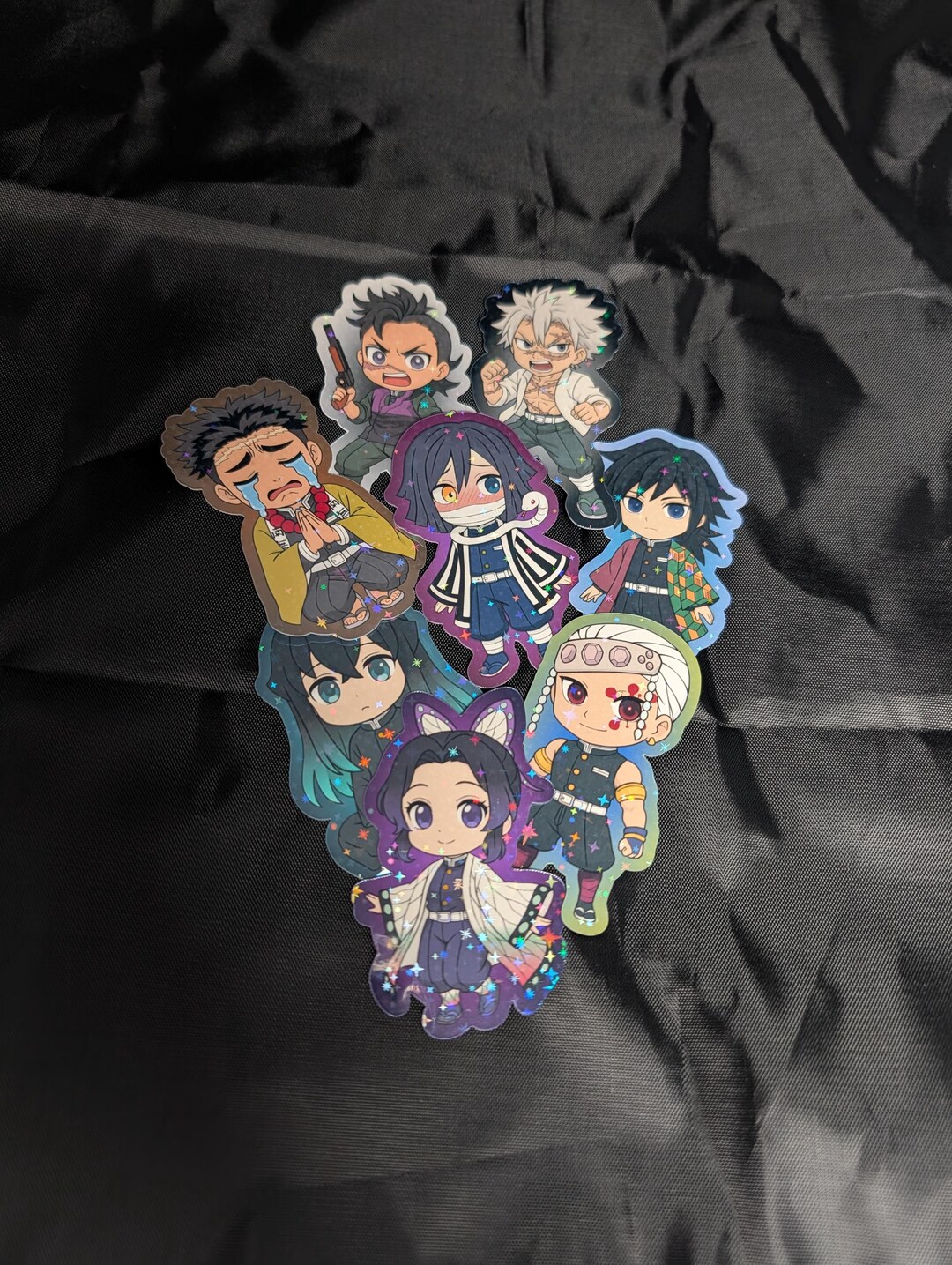 8 Sticker Demon Slayer Inspired Daima-esque Chibi Sticker Set Version 2 ...