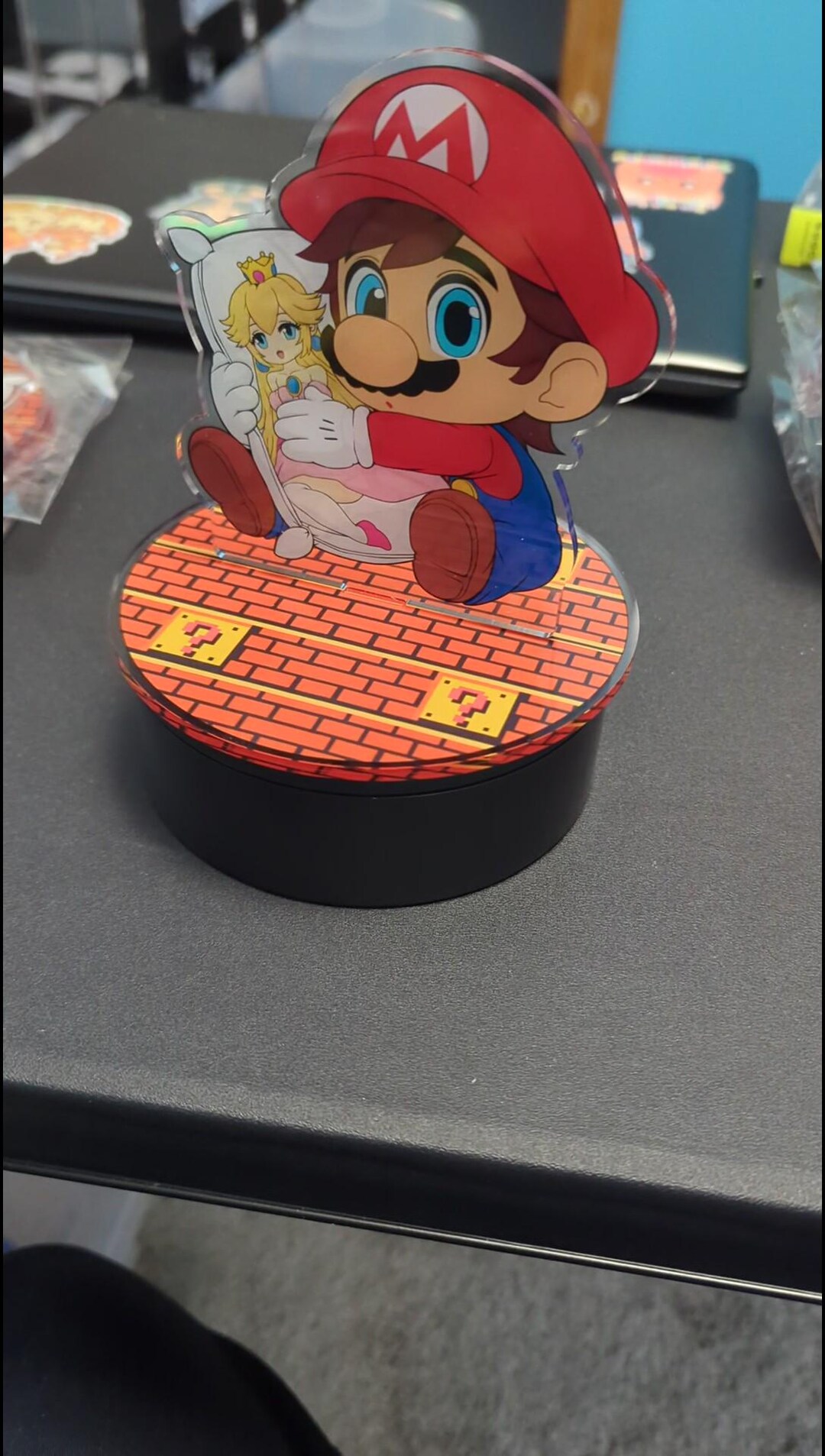Mario X Dakimakura Super Mario Inspired Acrylic Standee - Etsy